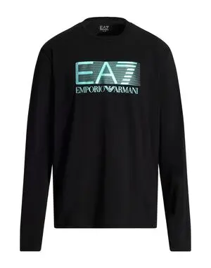 EA7 T-shirt Size Cotton, Elastane - Black