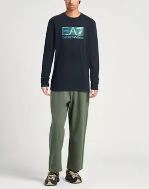 EA7 T-shirt Size Cotton, Elastane - Blue