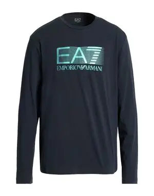 EA7 T-shirt Size Cotton, Elastane - Blue