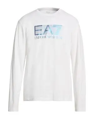 EA7 T-shirt Size Cotton, Elastane - White