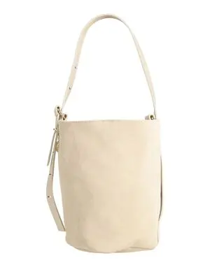 LAURA DI MAGGIO Suede Bucket Bag With Detachable Pouch