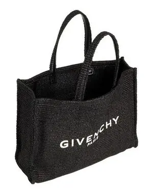 Givenchy Faux Raffia Tote - Black