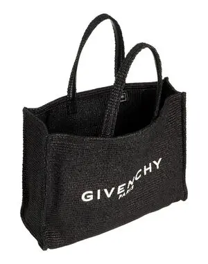 Givenchy Faux Raffia Tote - Black