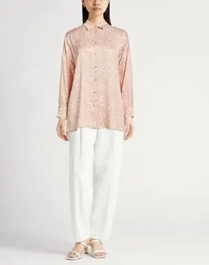 Agnona Shirt In Silk And Elastane