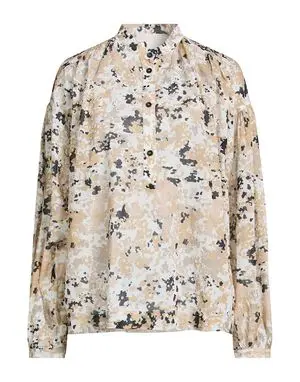 8PM Woven Camouflage Print Top