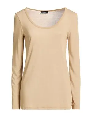 Byblos T-shirt In Viscose, Polyamide, And Cashmere