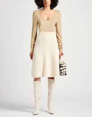 Byblos T-shirt In Viscose, Polyamide, And Cashmere