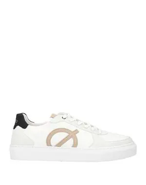LOCI Low-top Sneakers In Textile Fibers - White