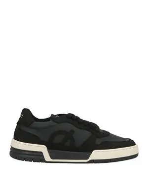 LOCI Leather Low-top Sneakers - Black