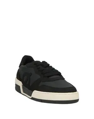LOCI Leather Low-top Sneakers - Black