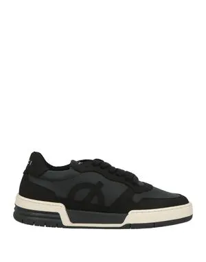 LOCI Leather Low-top Sneakers - Black