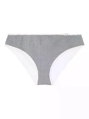 DIESEL® Houndstooth Bikini Bottom - Black