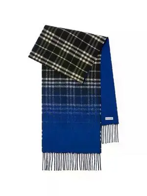 Burberry Gradient Check Cashmere Scarf
