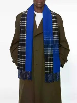 Burberry Gradient Check Cashmere Scarf