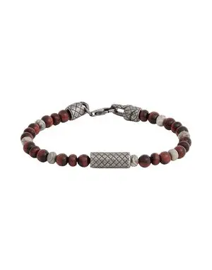 Montblanc 925/1000 Silver Chocolate Bracelet