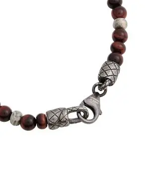 Montblanc 925/1000 Silver Chocolate Bracelet
