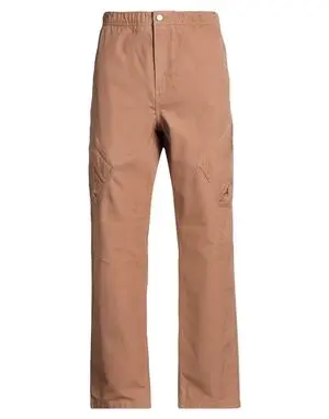 JORDAN Woven Cotton Cargo Pants - Beige