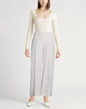 Peserico Wide-leg Poplin Pants
