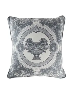 Versace Pillow Or Pillow Case Wool, Cashmere - Grey