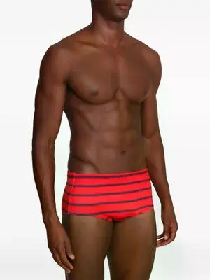AMIR SLAMA Striped Swimming Trunks