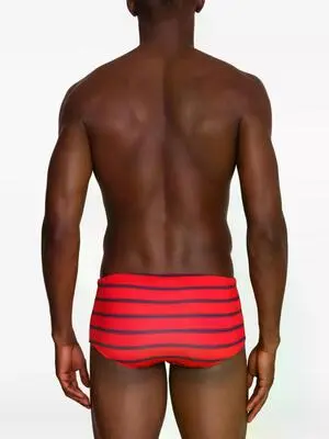 AMIR SLAMA Striped Swimming Trunks