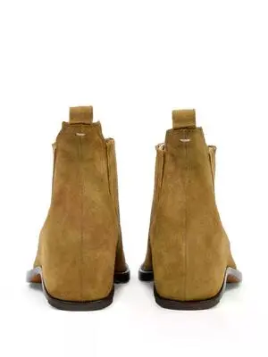 MAISON MARGIELA Heel-less Western Chelsea Boots - Neutrals