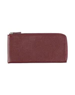 DOUCAL'S Leather Checkbook Holder