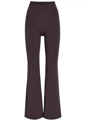 TALA Dayflex Flare Stretch-jersey Leggings - Brown