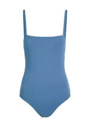 NOUNOU Anita Square-neck Swimsuit - Blue
