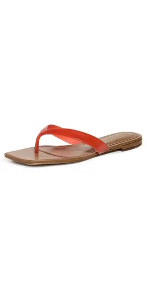 Rainbow Ombré Flat Sandals