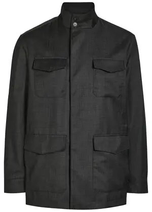 Canali Cuffed Jackets For Men