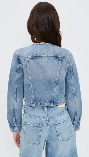 Citizens Of Humanity Devin Collarless Denim Jacket - Cecil