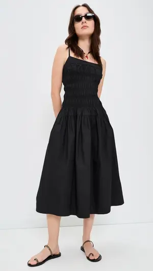 Ciao Lucia Rossella Midi Dress - Black