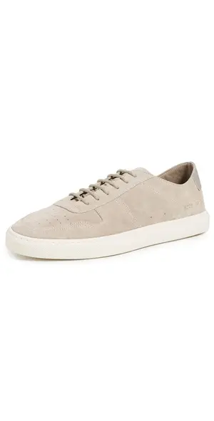 COMMON PROJECTS Suede Basketball Sneakers - Warm Grey