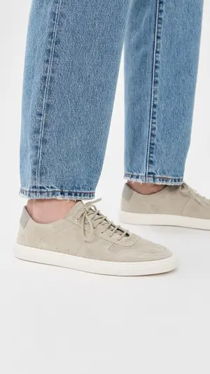 COMMON PROJECTS Suede Basketball Sneakers - Warm Grey