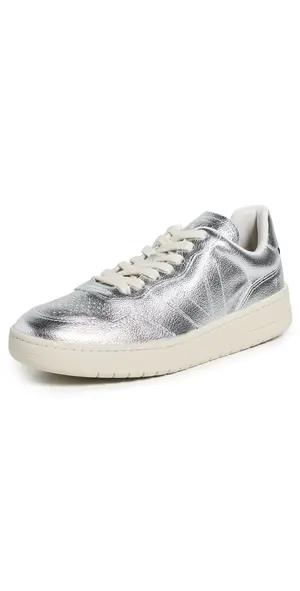 VEJA V-90 Metallic Leather Sneakers