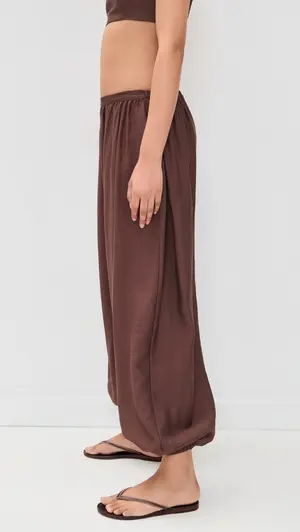 SEVEN WONDERS Klea Balloon Pants - Chocolate