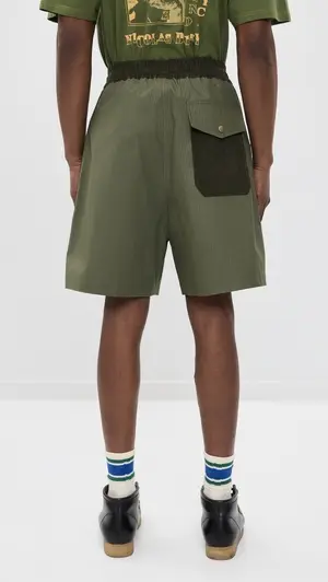 NICHOLAS DALEY Scout Shorts 5.5 - Olive
