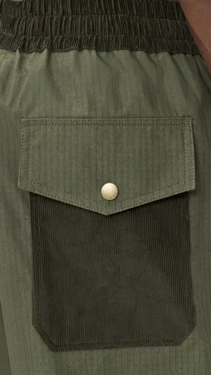 NICHOLAS DALEY Scout Shorts 5.5 - Olive