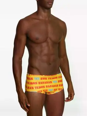AMIR SLAMA Printed Swimming Trunks