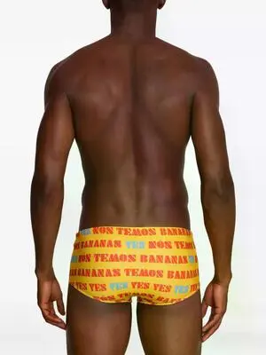 AMIR SLAMA Printed Swimming Trunks