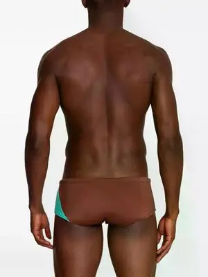 AMIR SLAMA Colour-block Swimming Trunks