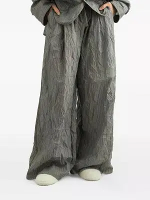 Dolce & Gabbana Linen-blend Vanity Trousers - Grey