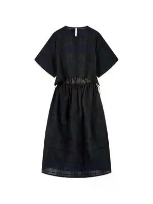 STUDIO TOMBOY Semi-sheer Tiered Dress
