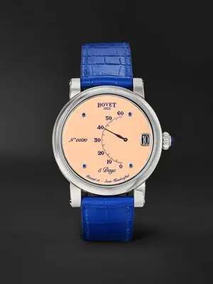 BOVET Récital 15 Hand-wound Titanium Watch - Orange