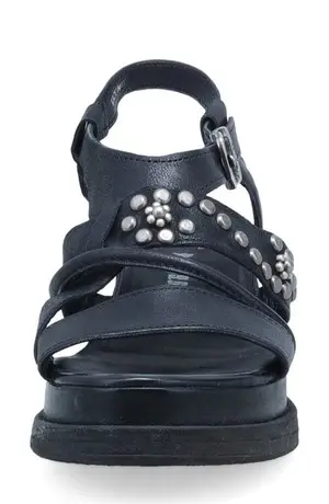 A.S.98 Lowman Platform Sandal - Black