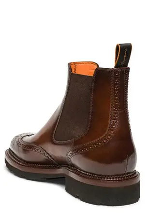 Santoni Kalama Wingtip Chelsea Boots