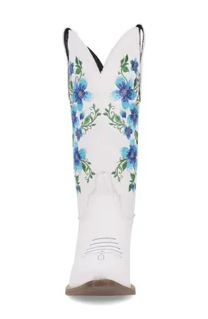 DINGO Posie Knee High Western Boot - Blue