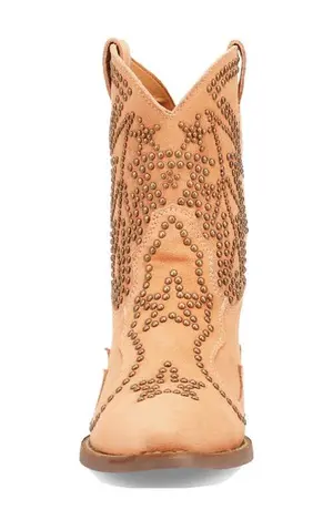 DINGO Seein' Stars Western Boot - Peach