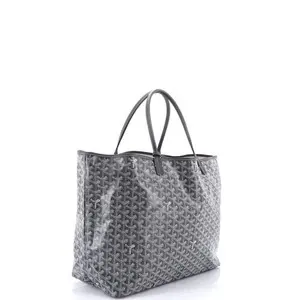 Goyard Saint Louis Tote Coated Canvas Gm - Grey